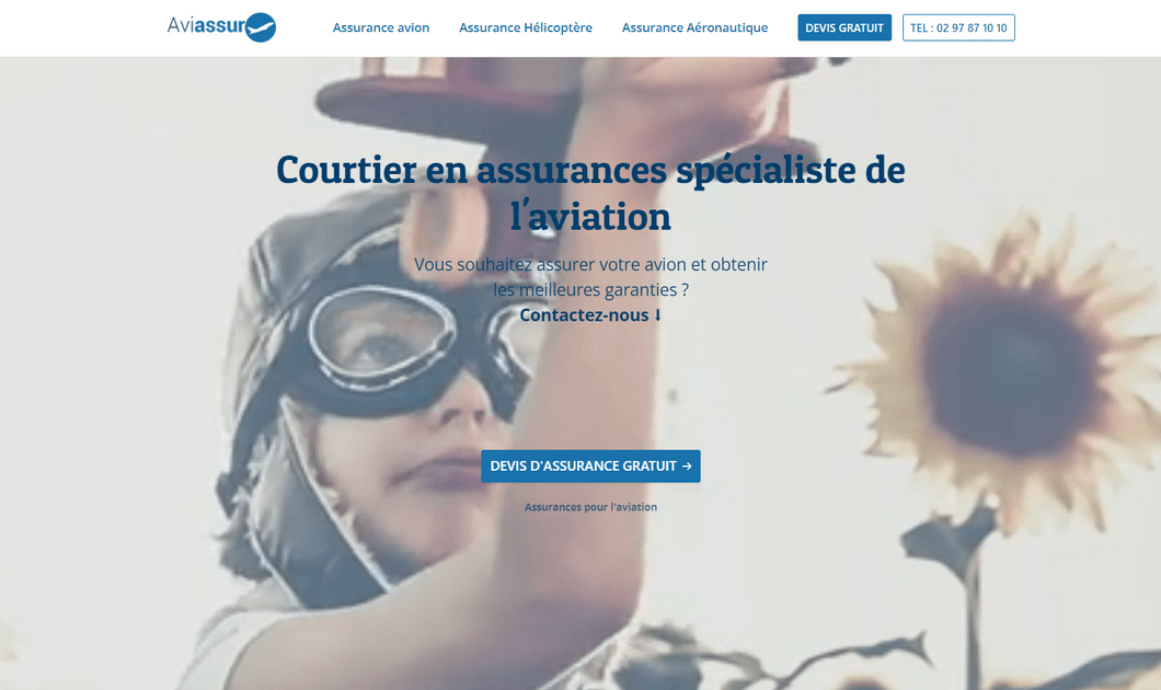 Assurance avion par AVIASSUR. Spécialiste de l'aviation
